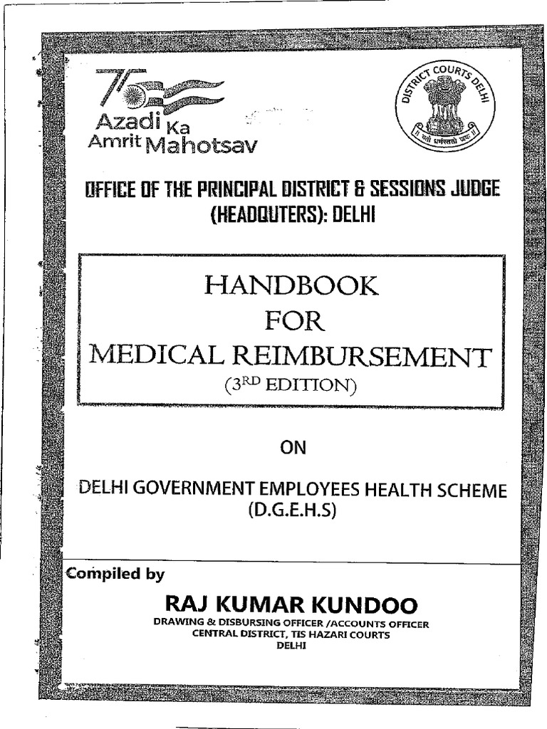 DGEHS Medical Reimbursement Handbook | PDF | Hospital | Percutaneous ...