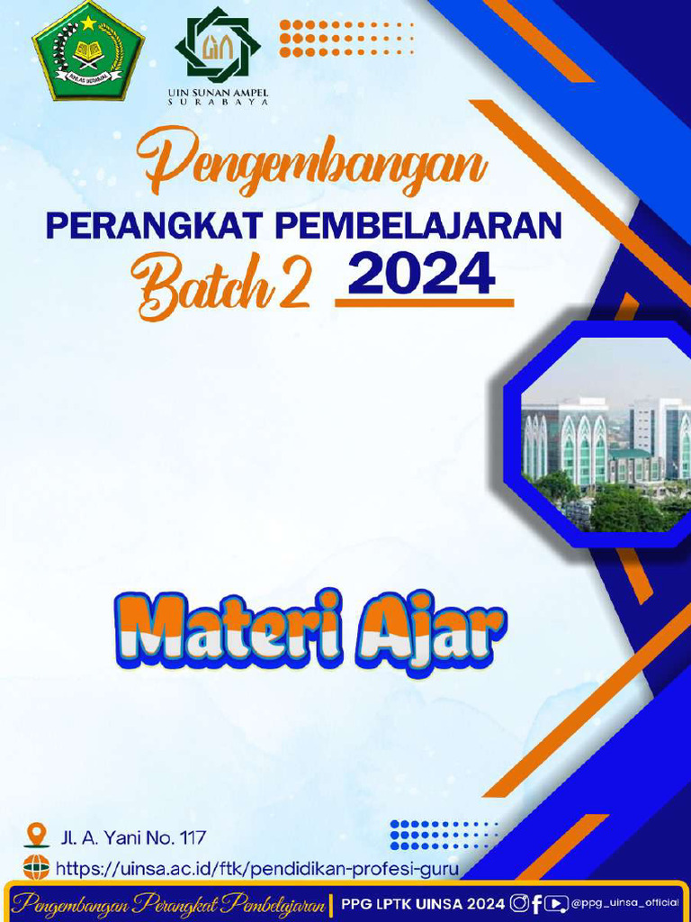 Cover Materi Ajar | PDF