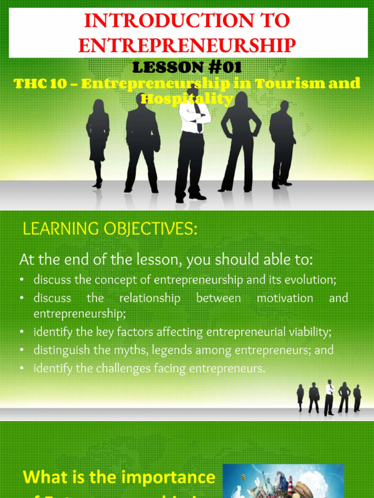Entrepreneurship PPT1 | PDF