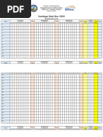 Tabulation Sheet | PDF