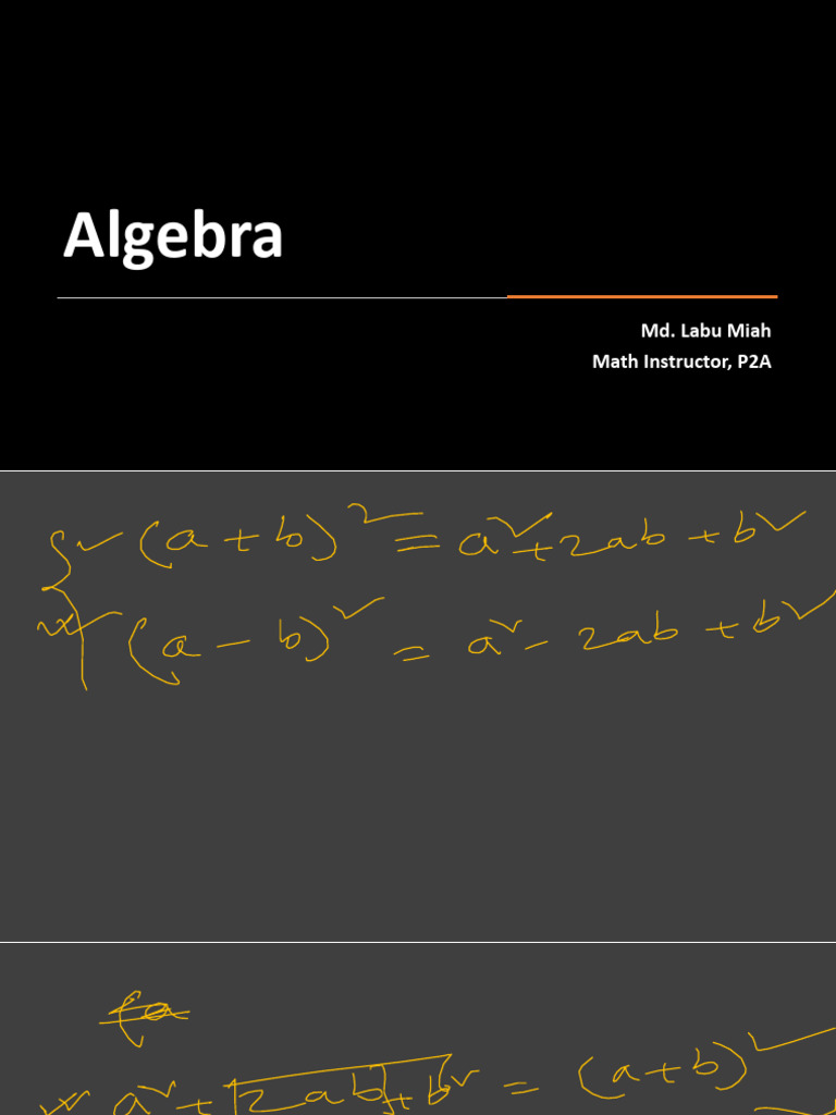 202410172235202403211121bank Batch-3 Math Lecture-1 Algebra - Compressed | PDF