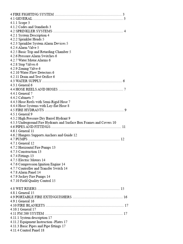 QCS 2014 Part-04 Fire Fighting System | PDF | Fire Sprinkler System | Pump QCS 2014 Part-04 Fire Fighting System | PDF | Fire Sprinkler System | Pump