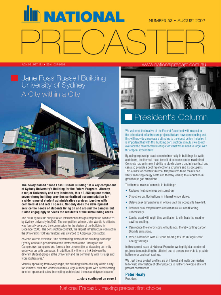 Precaster 53 | PDF | Concrete | Precast Concrete