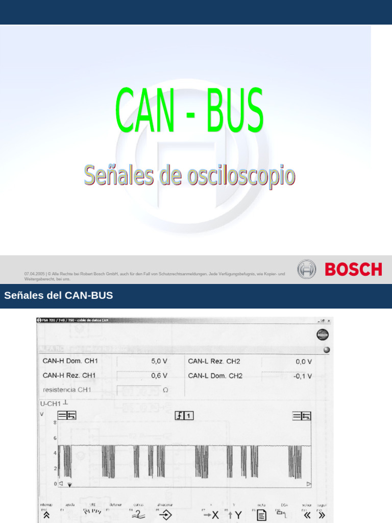 Señales de CAN - BUS | PDF