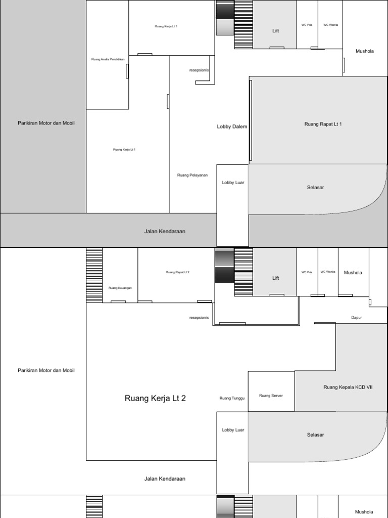 Denah Gedung KCD 7 | PDF