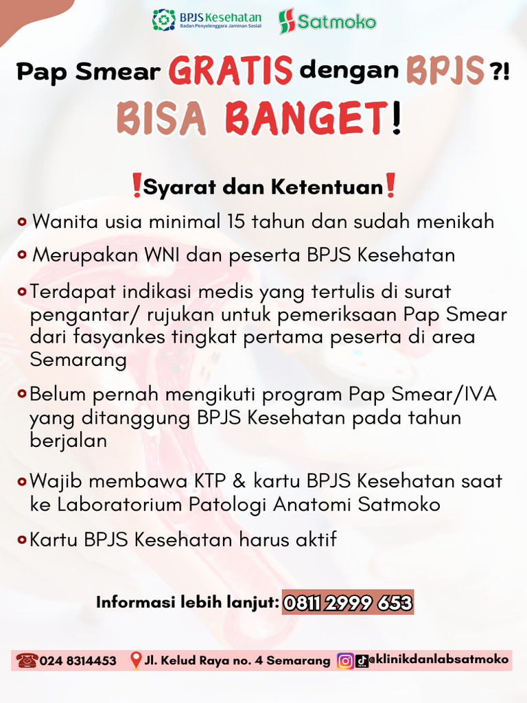Pap Smear Bpjs | PDF
