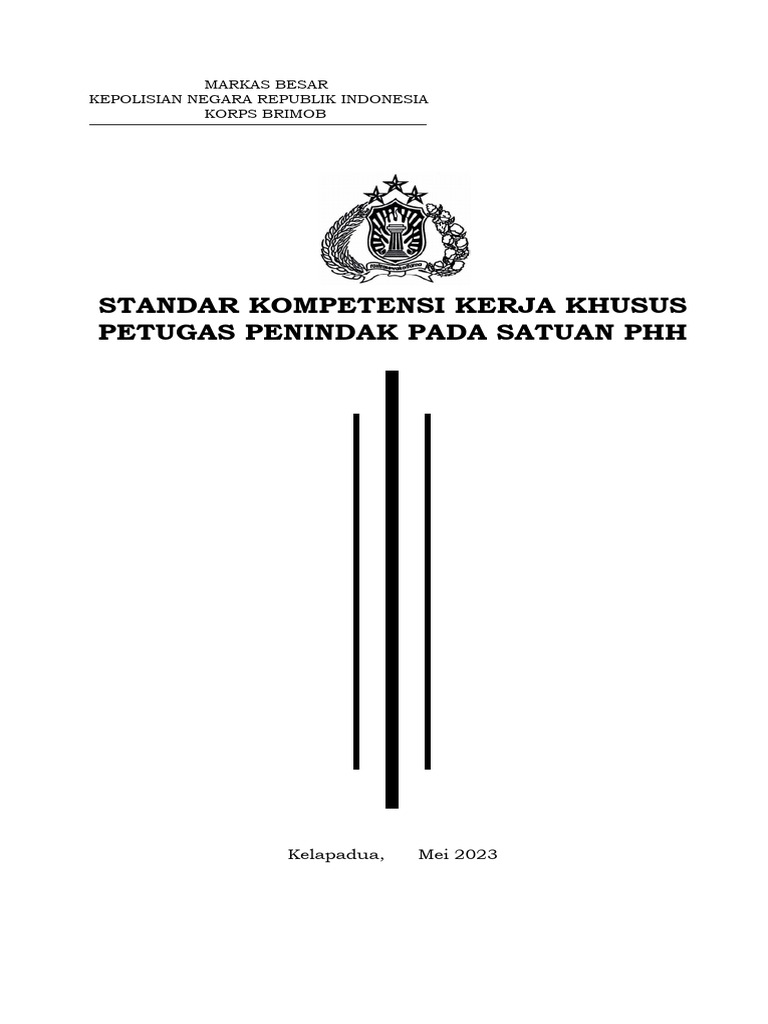 Sk3 Petugas Penindak Pada Satuan PHH | PDF