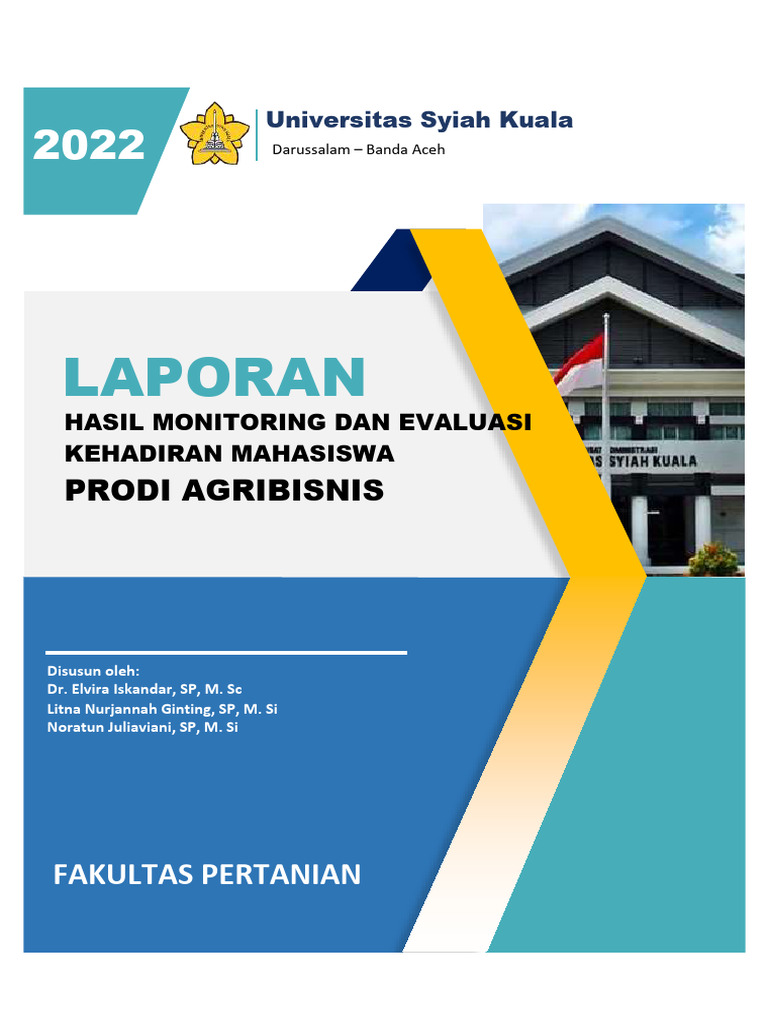 Laporan Monev Kehadiran Mahasiswa | PDF