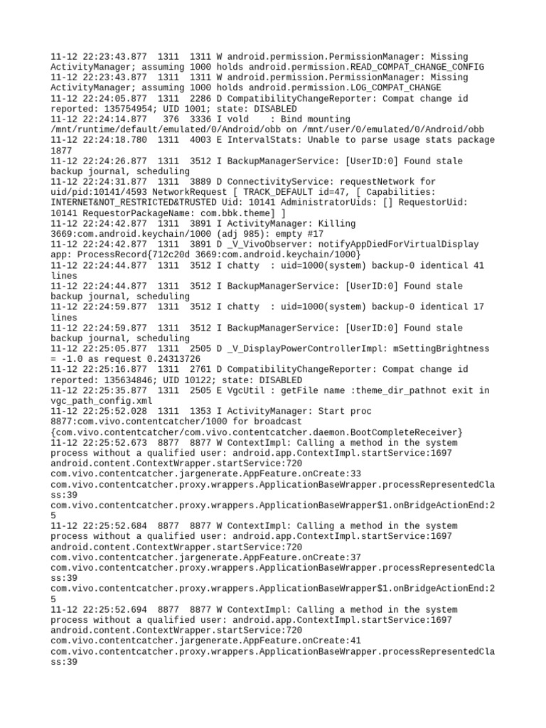 Log | PDF | Computer Architecture | Software