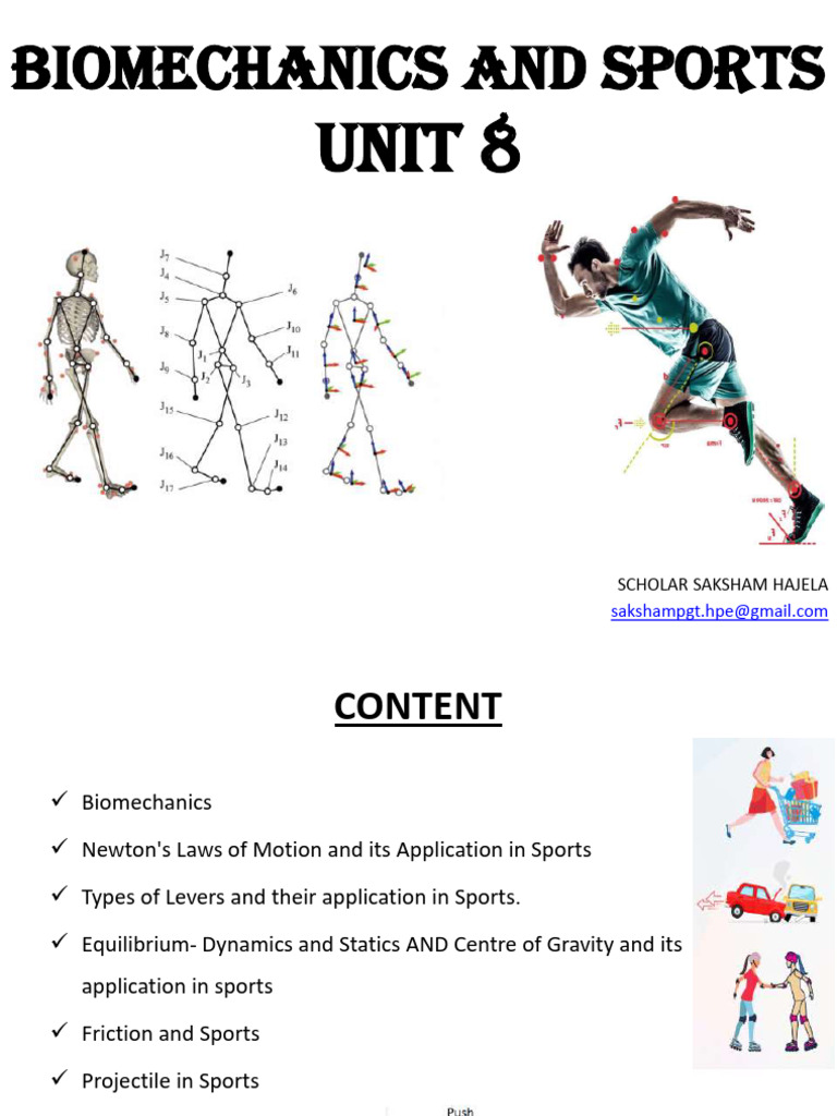 Biomechanics in Sports Performance | PDF | Friction | Lever