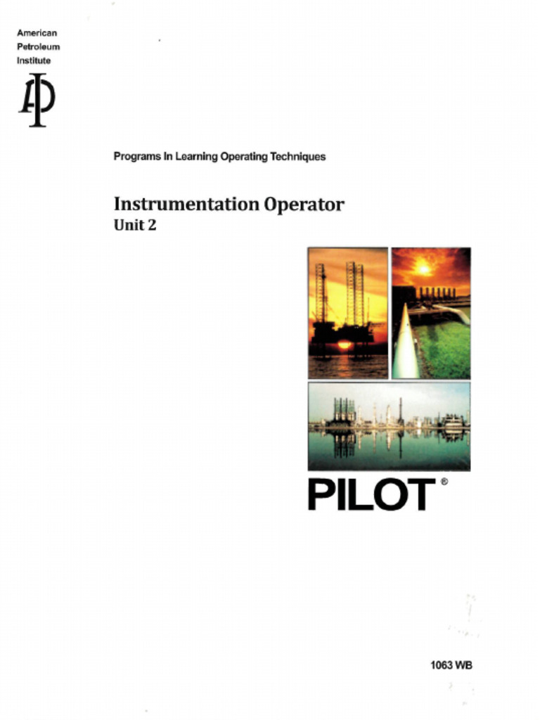 Instrumentation Operator Unit-2 | PDF