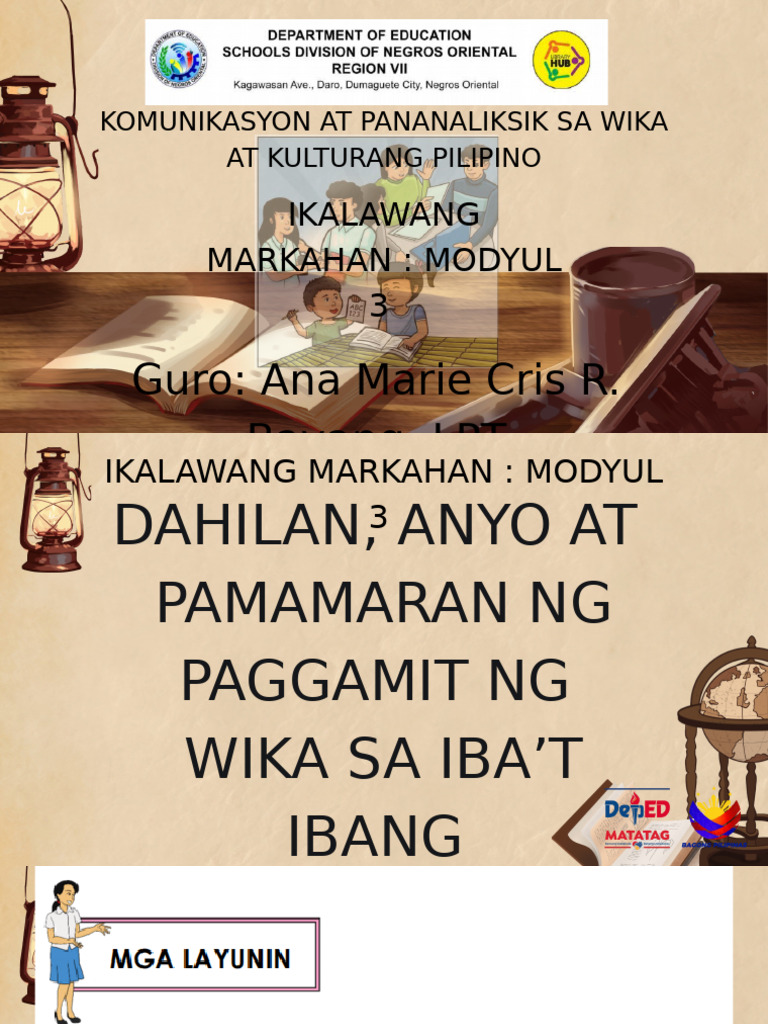 Kompan - Modyul 3 Q2 | PDF