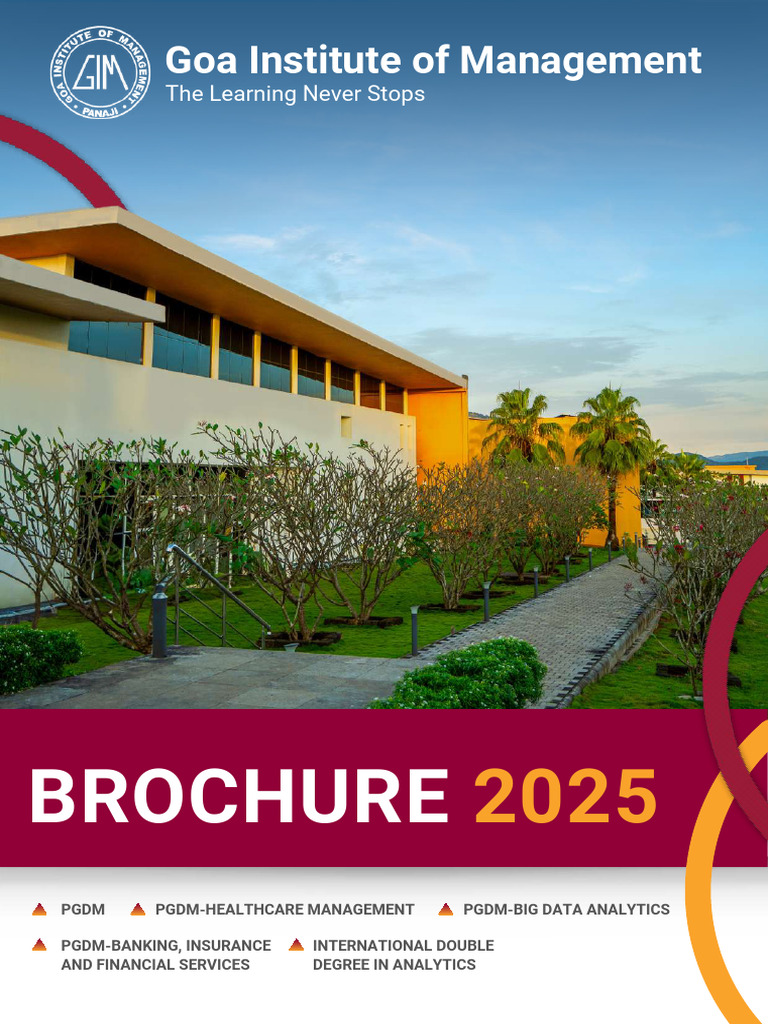 GIM Admissions E-Brochure 2025 - 5 | PDF | Master Of Business ...