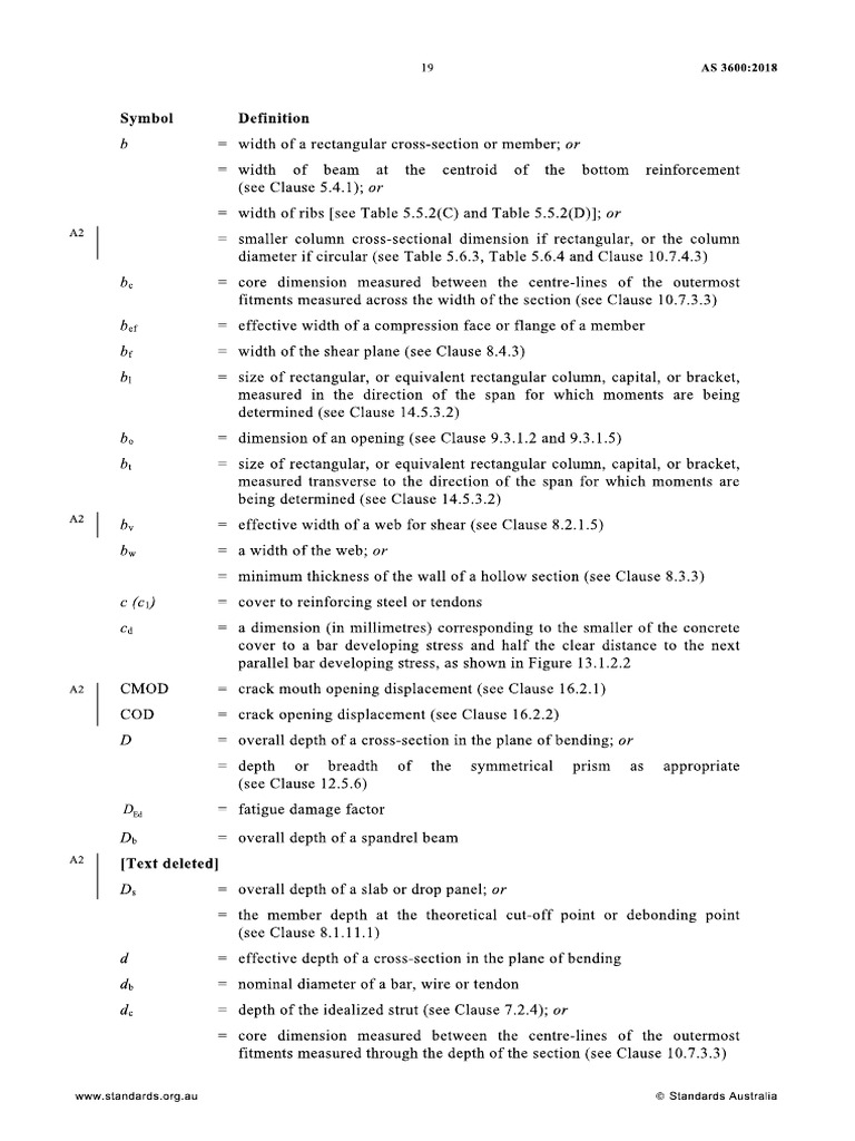3600 2018 (+A2) Concrete Structures 3 | PDF