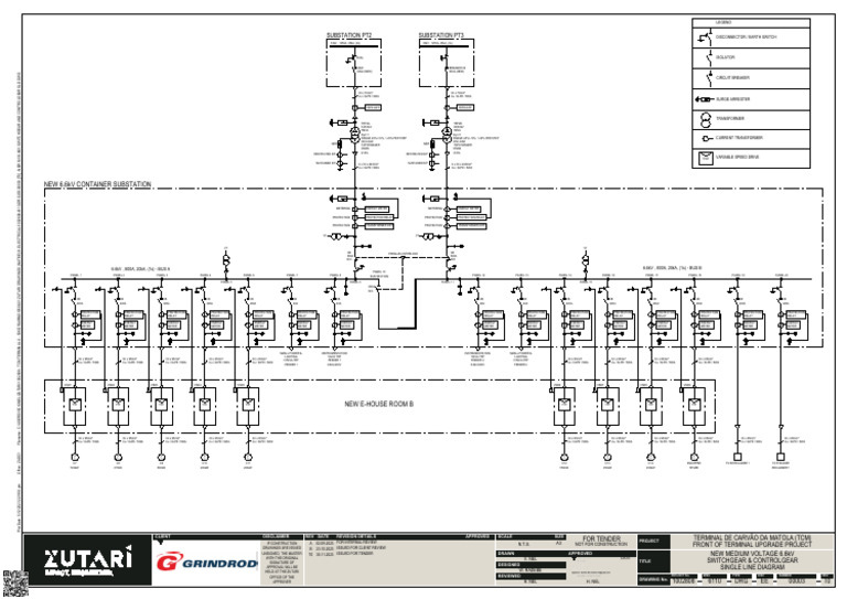 1002808-6110-DRG-EE-00003 (T0) - New MV 6.6kV Switchgear and ...