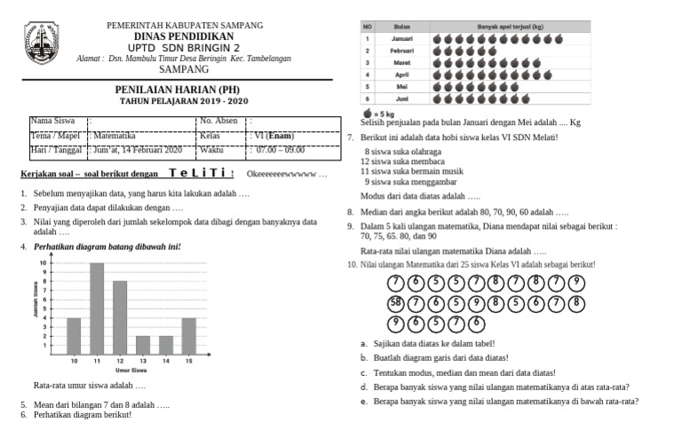 PH Matematika Statistika | PDF