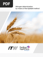 TKN Analysis and Calculation Guide | PDF | Acid | Chemical Substances