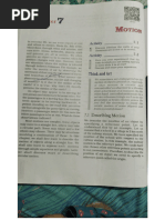 Class-9th Chapter-7 Motion Science Ncert Book | PDF | Speed | Velocity