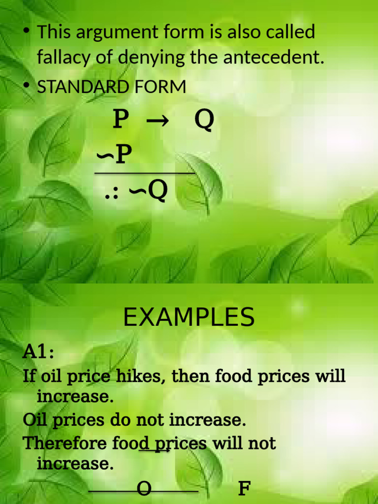 Fallacy of The Inverse | PDF