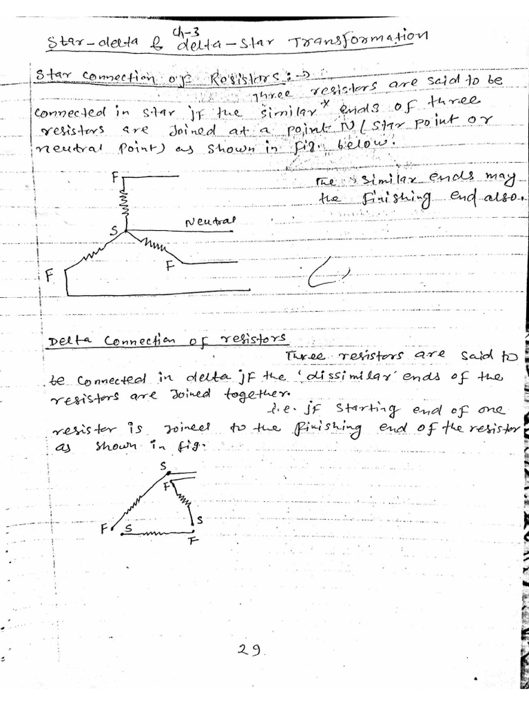 Basic Ele Chap 3 Note PDF | PDF