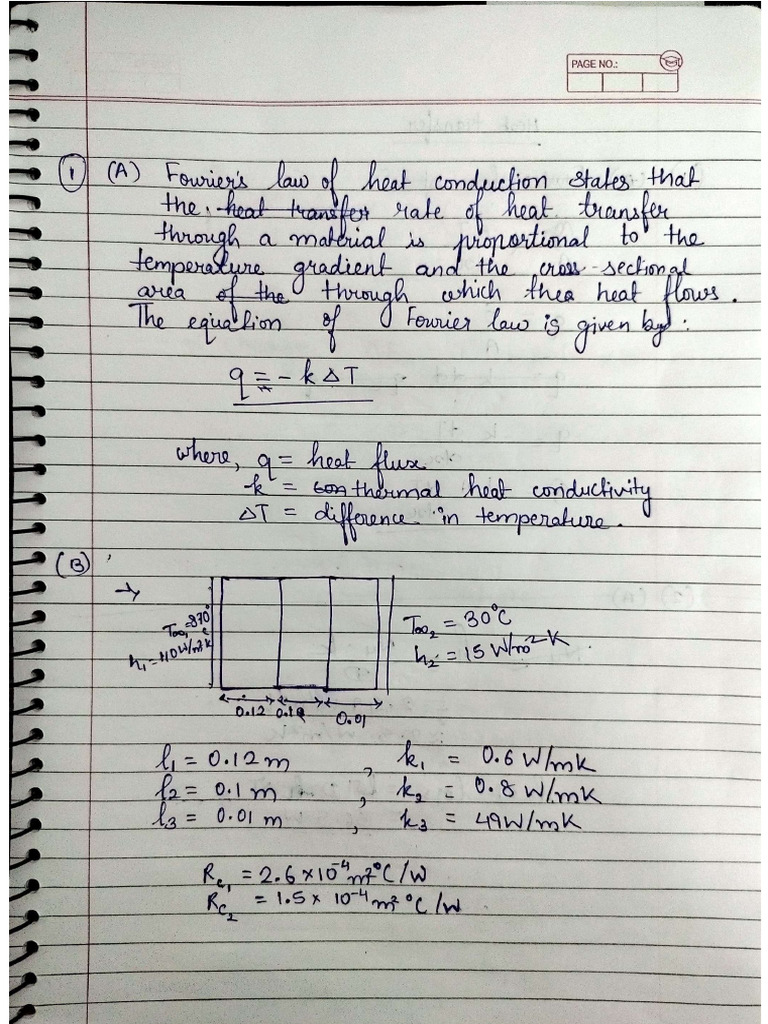 Heat Transfer Answers | PDF