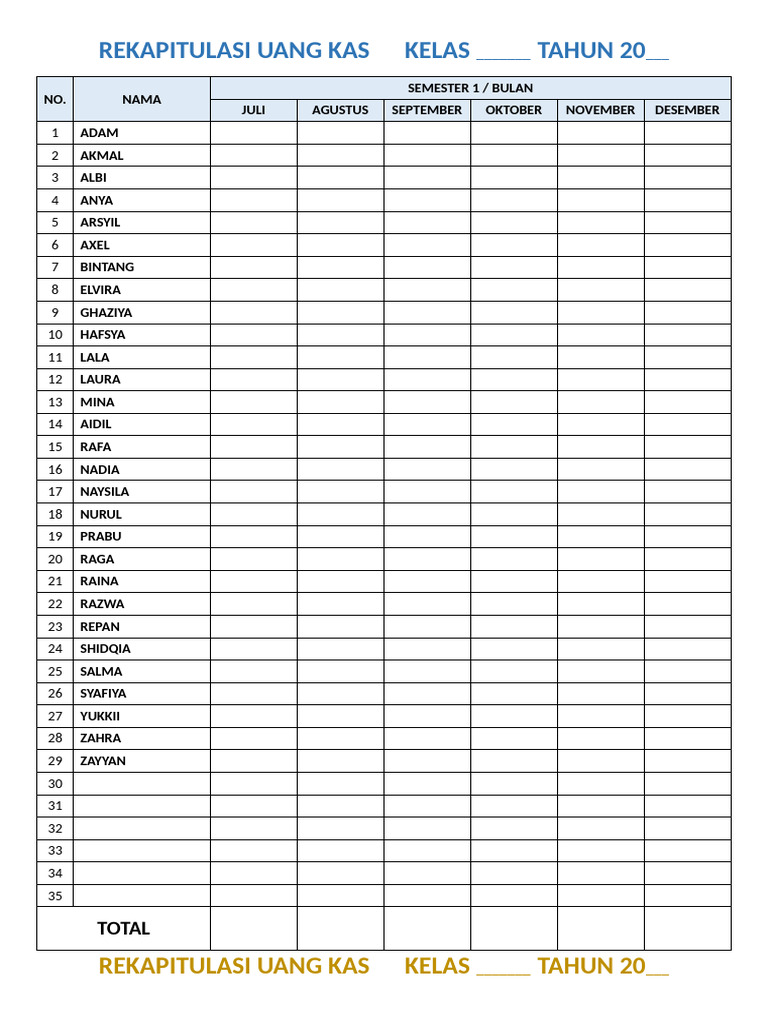 CATATAN UANG KAS 1m | PDF