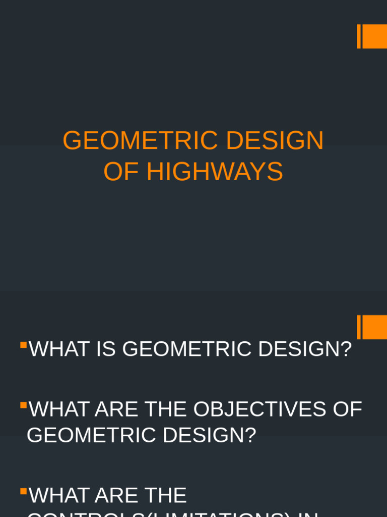 Geometric Design of Highways | PDF