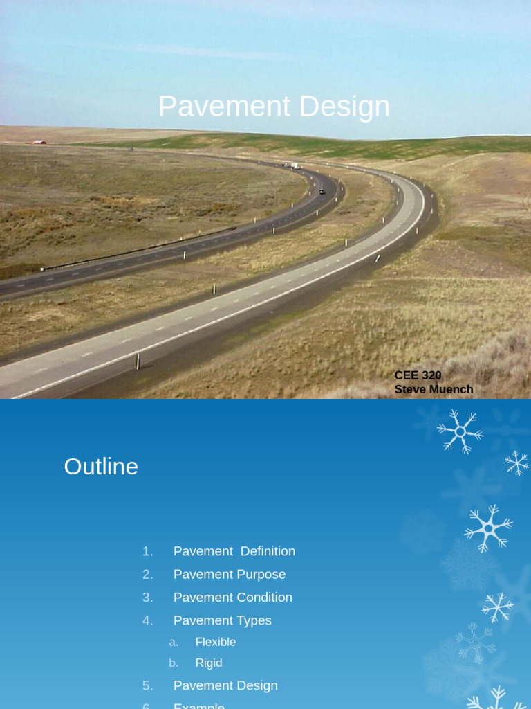 Pavement Design Bongani | PDF | Road Surface | Road