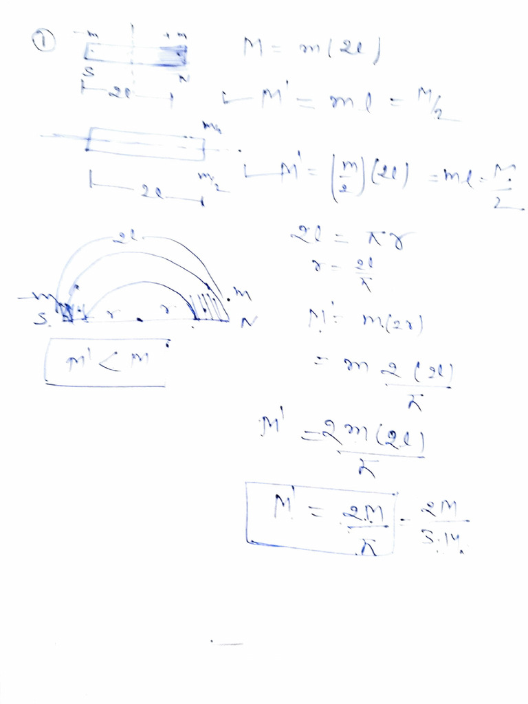 Magnetic Field and Work Done Analysis | PDF