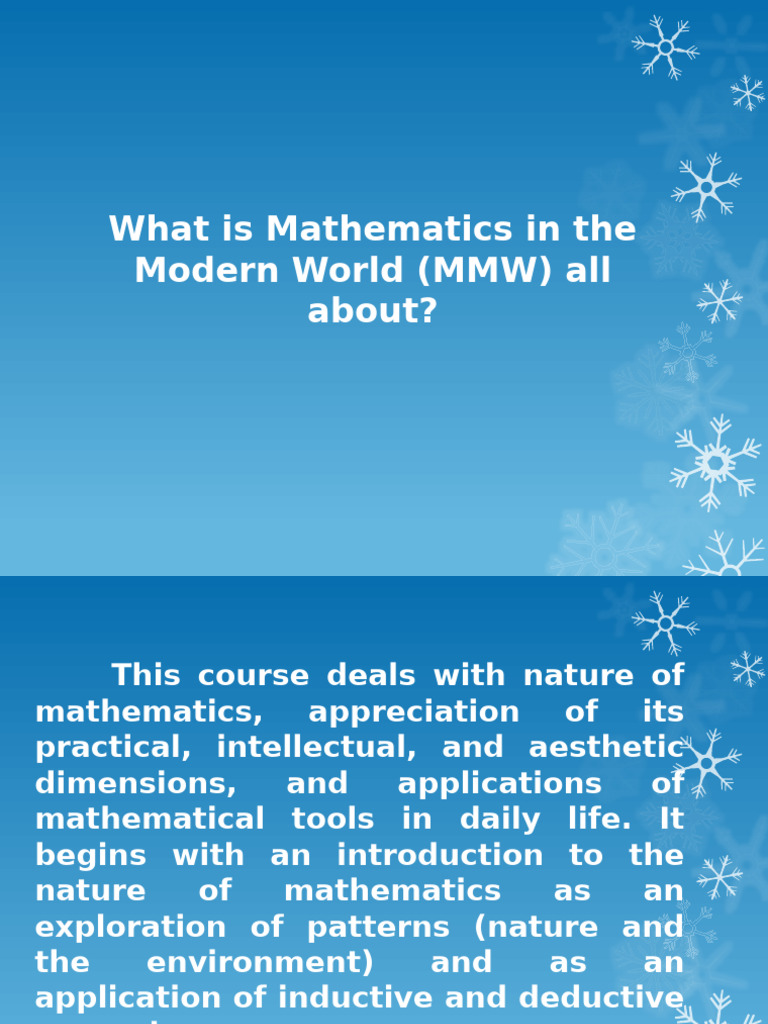 The Nature of Mathematics | PDF | Pattern