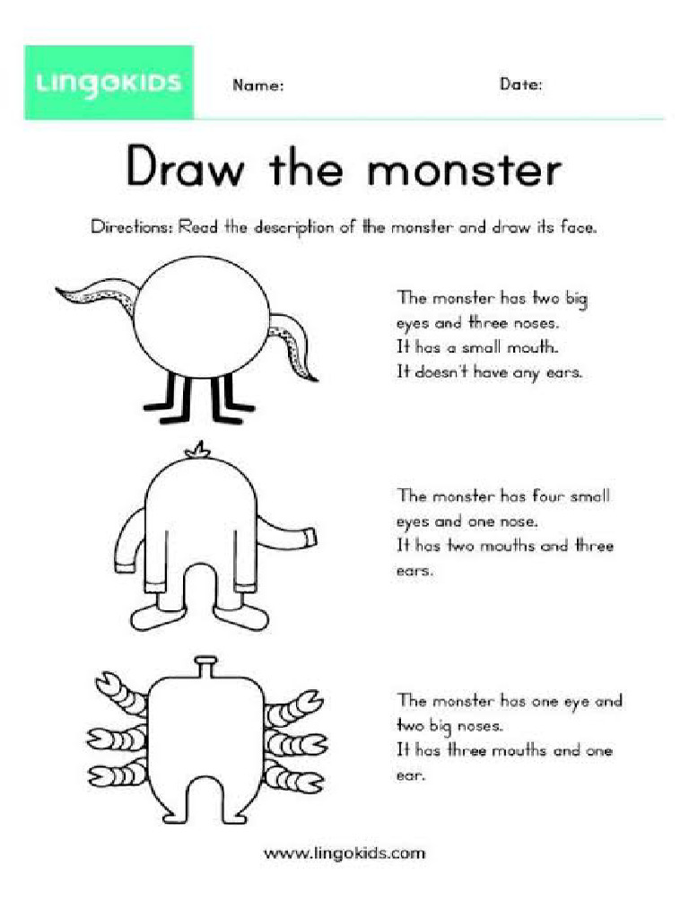 Draw Monster | PDF