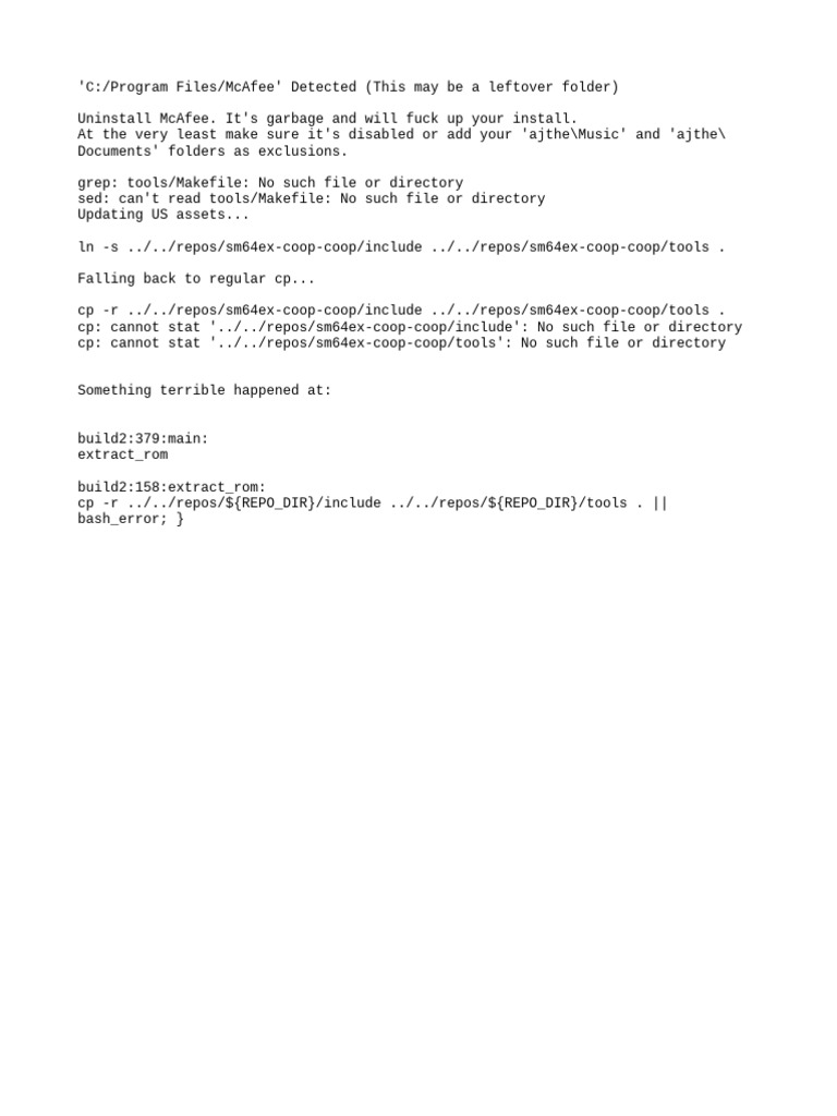 BuilderLog v1.21.3 Build2 Failure | PDF