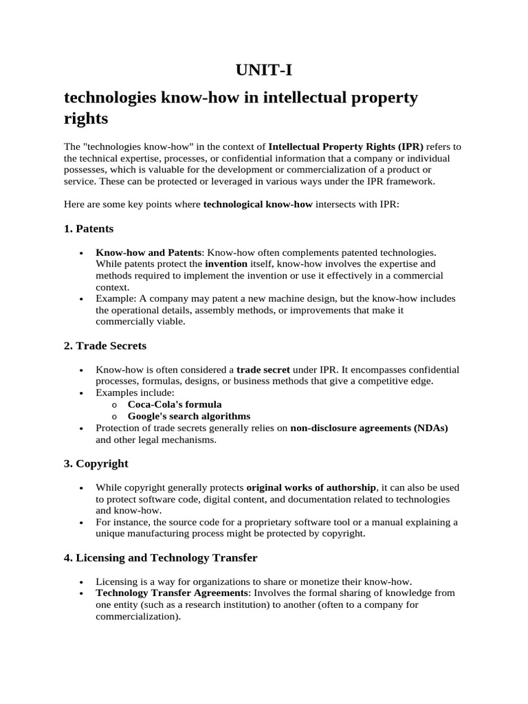 Understanding Intellectual Property Ownership | PDF | Valuation ...