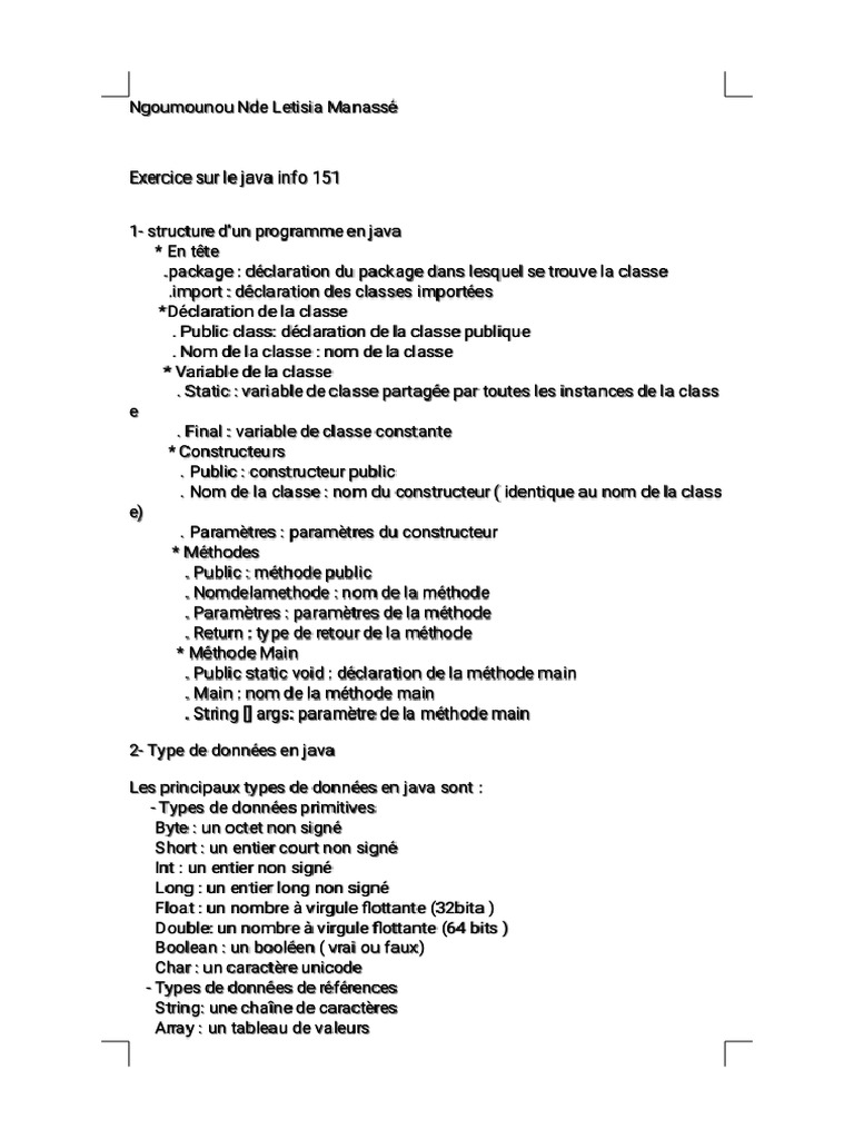 Java Info - Phoenix | PDF