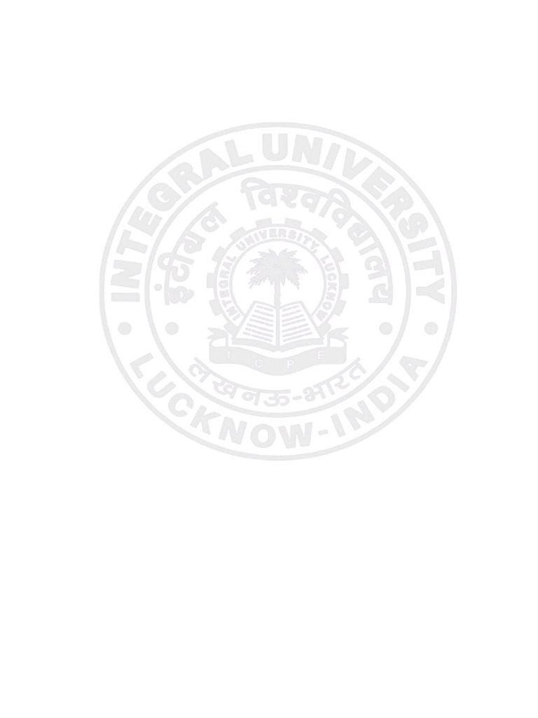 Integral University, Lucknow: This Is Computer Generated Receipt, No ...