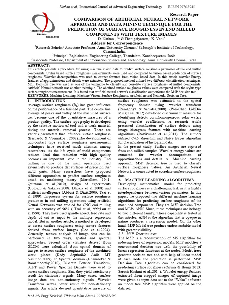 201671106 | PDF | Artificial Neural Network | Computer Vision