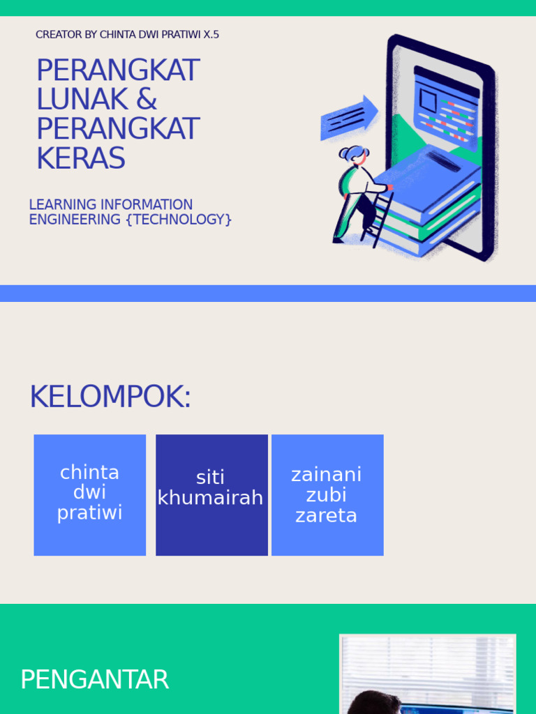 Blue Modern Security and Technology Presentation - CHINTA DWI PRATIWI | PDF