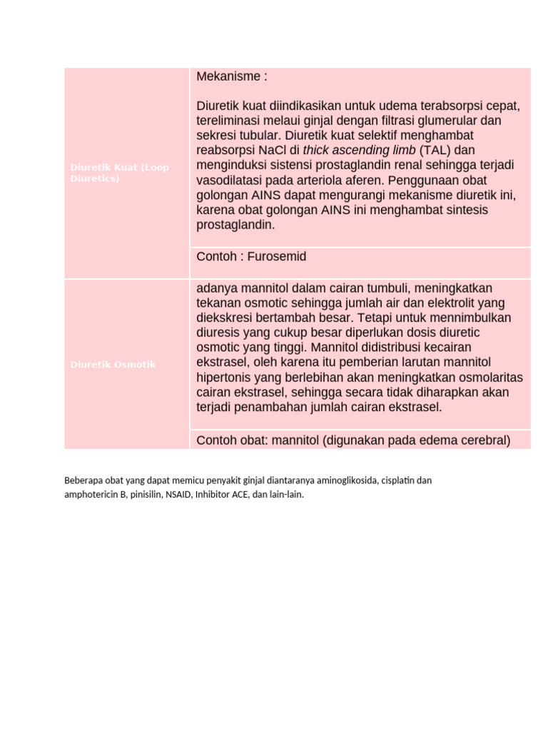 Catatan Presentasi Gangguan Ginjal | PDF
