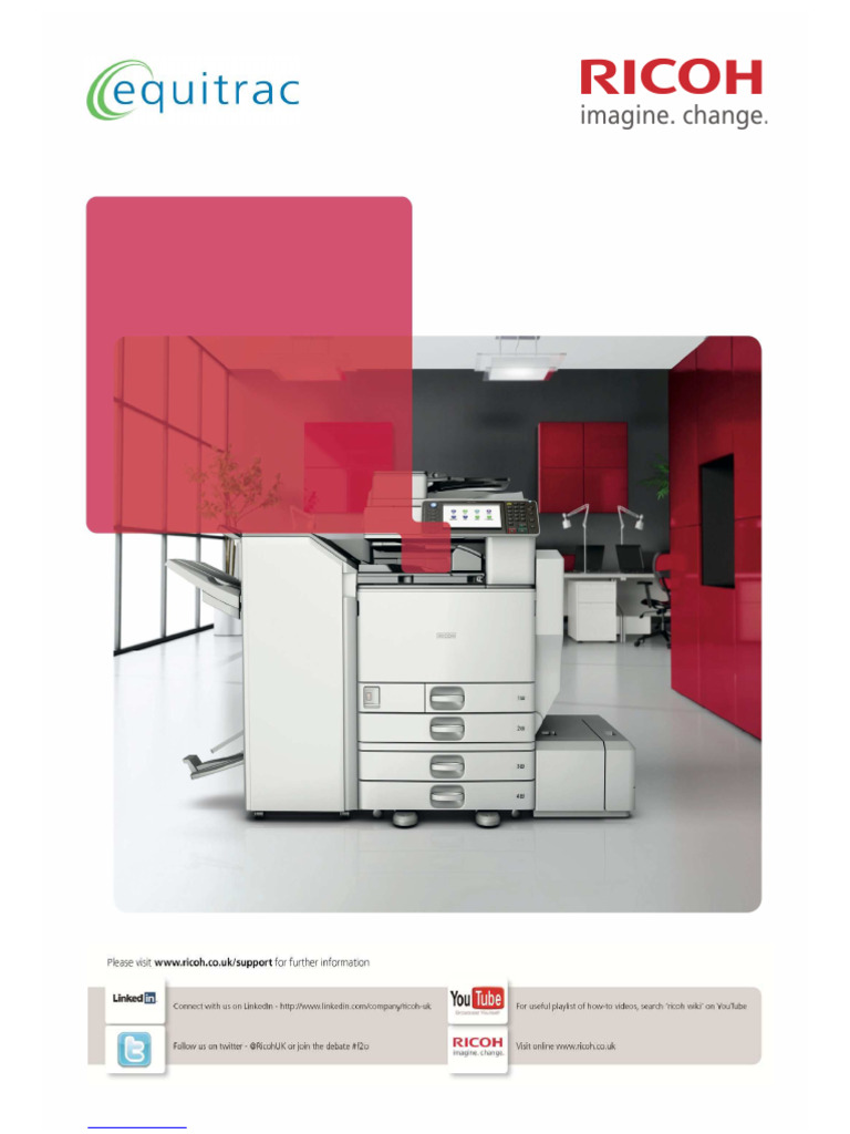 Equitrac | PDF | Image Scanner | Login