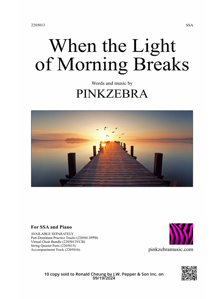 SJPS - When The Light of Morning Breaks 2 | PDF