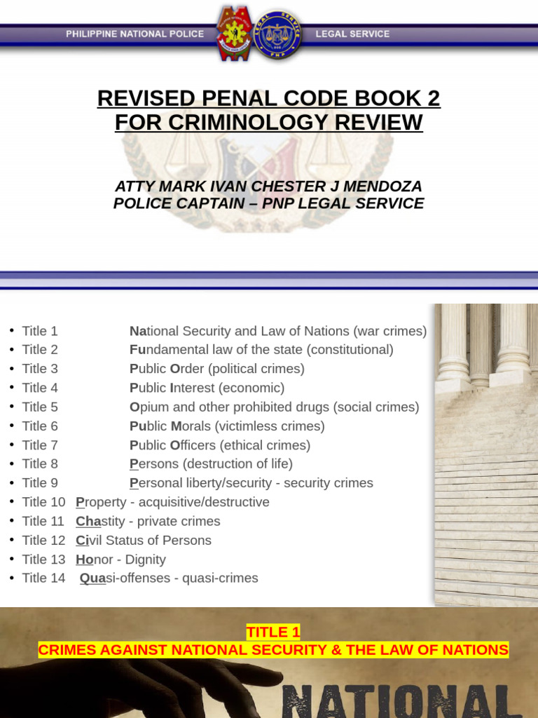 Hife RPC Book 2 | PDF | Treason | Search Warrant