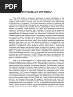 Stufflebeam 2003 The Cipp Model For Evaluation by Daniel L Stufflebeam ...