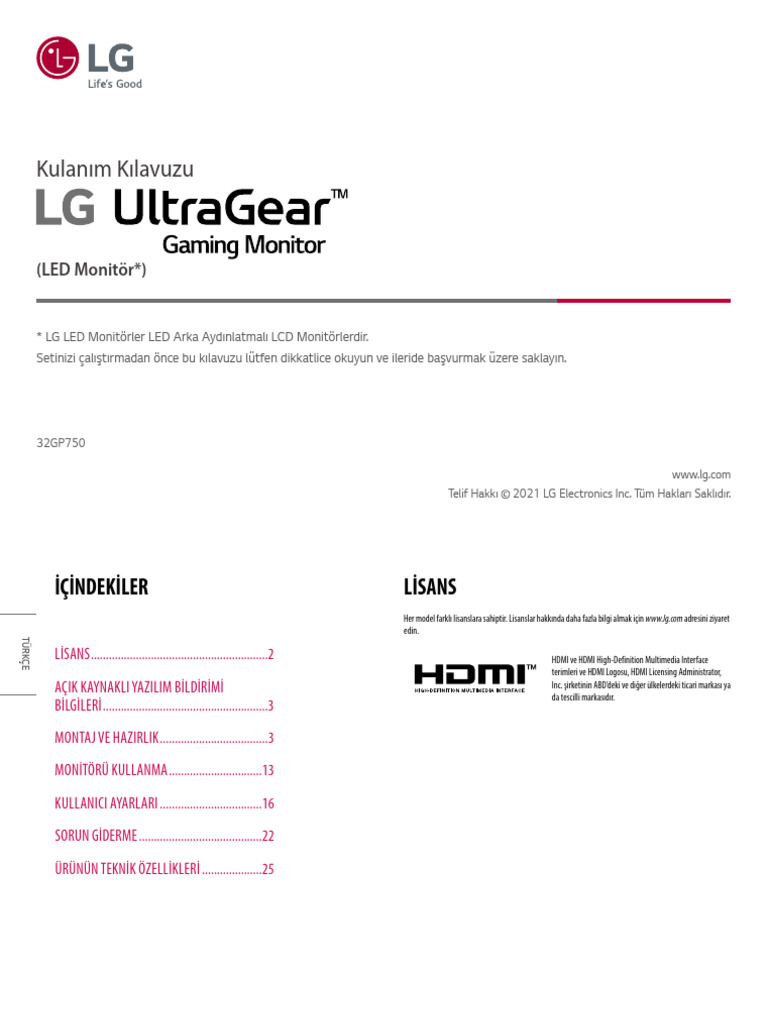 32gp750 Leona2 Tur | PDF