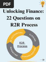 R2R Interview Questions and Answers | PDF | Depreciation | Accrual
