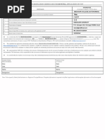 NSP Renewal Joining Cum Verification Certificate | PDF
