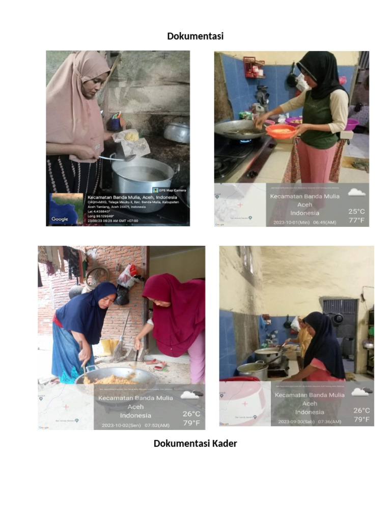 Dokumentasi Kader 2 Rangkap | PDF