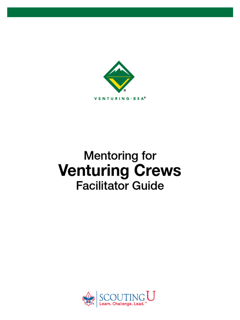 Mentoring Venturing Crews FG | PDF | Mentorship | Learning