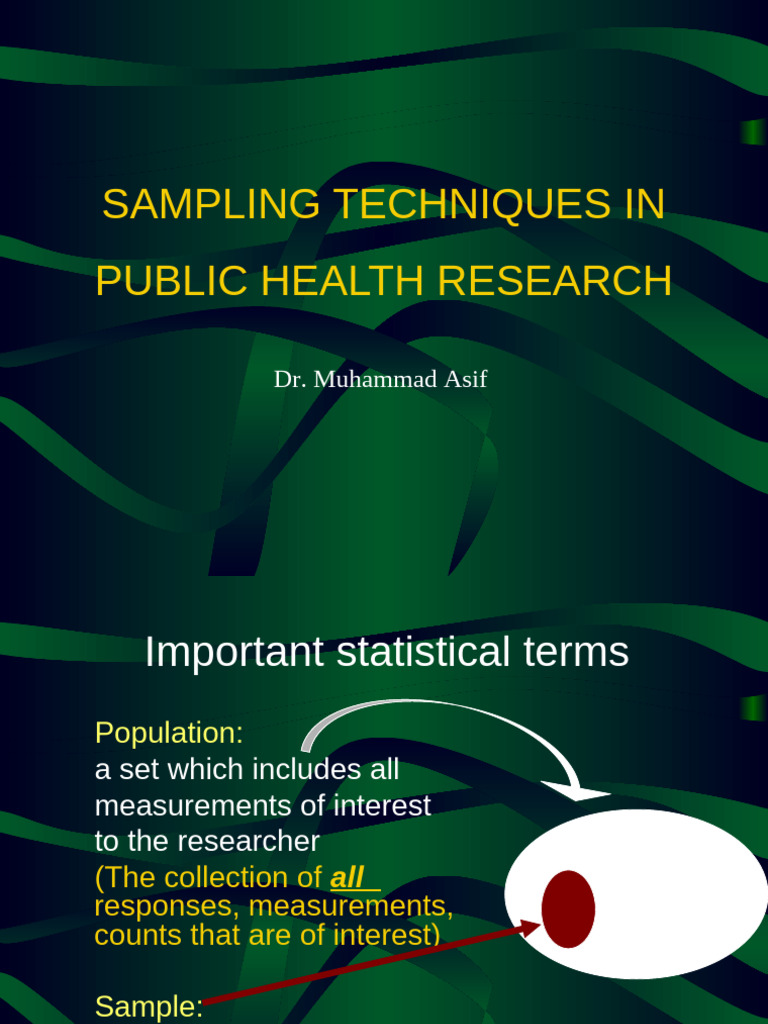 Sampling Techniques | PDF | Sampling (Statistics) | Quantitative Research