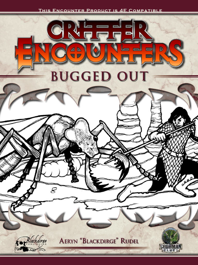 Critter Encounters - Bugged Out | PDF | Dungeons & Dragons | Ant
