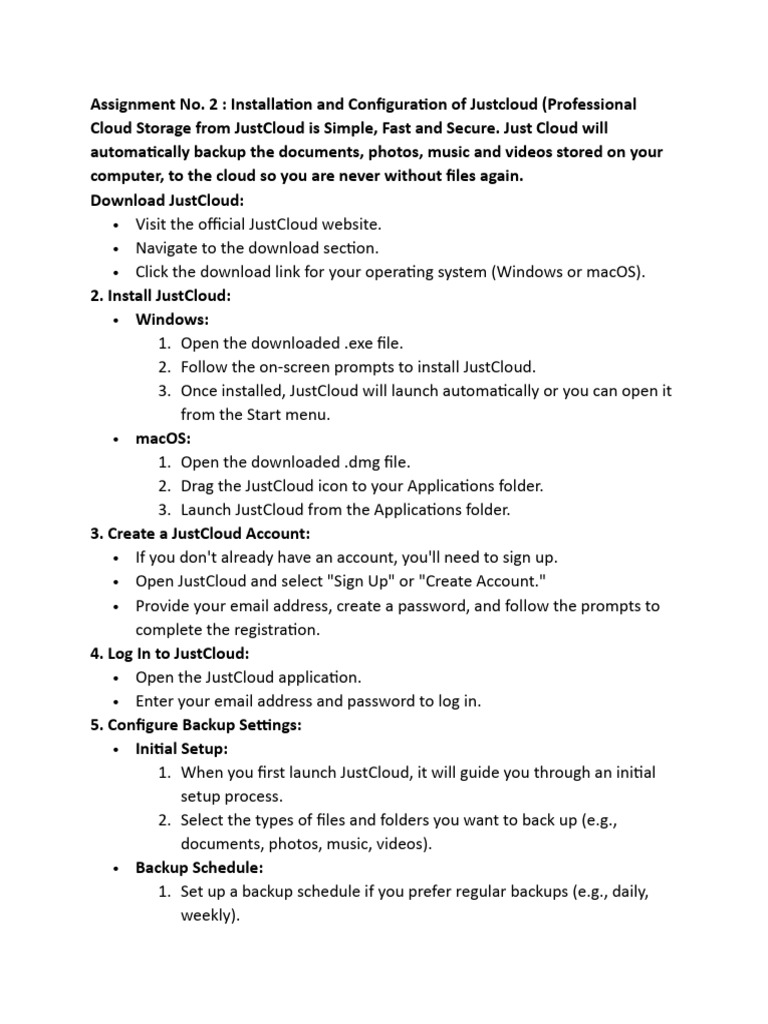 Assignment No2 | PDF | Backup | Computer File Assignment No2 | PDF | Backup | Computer File